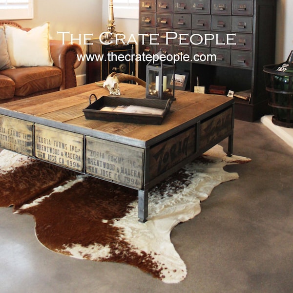 4x4 Coffee Table - Etsy