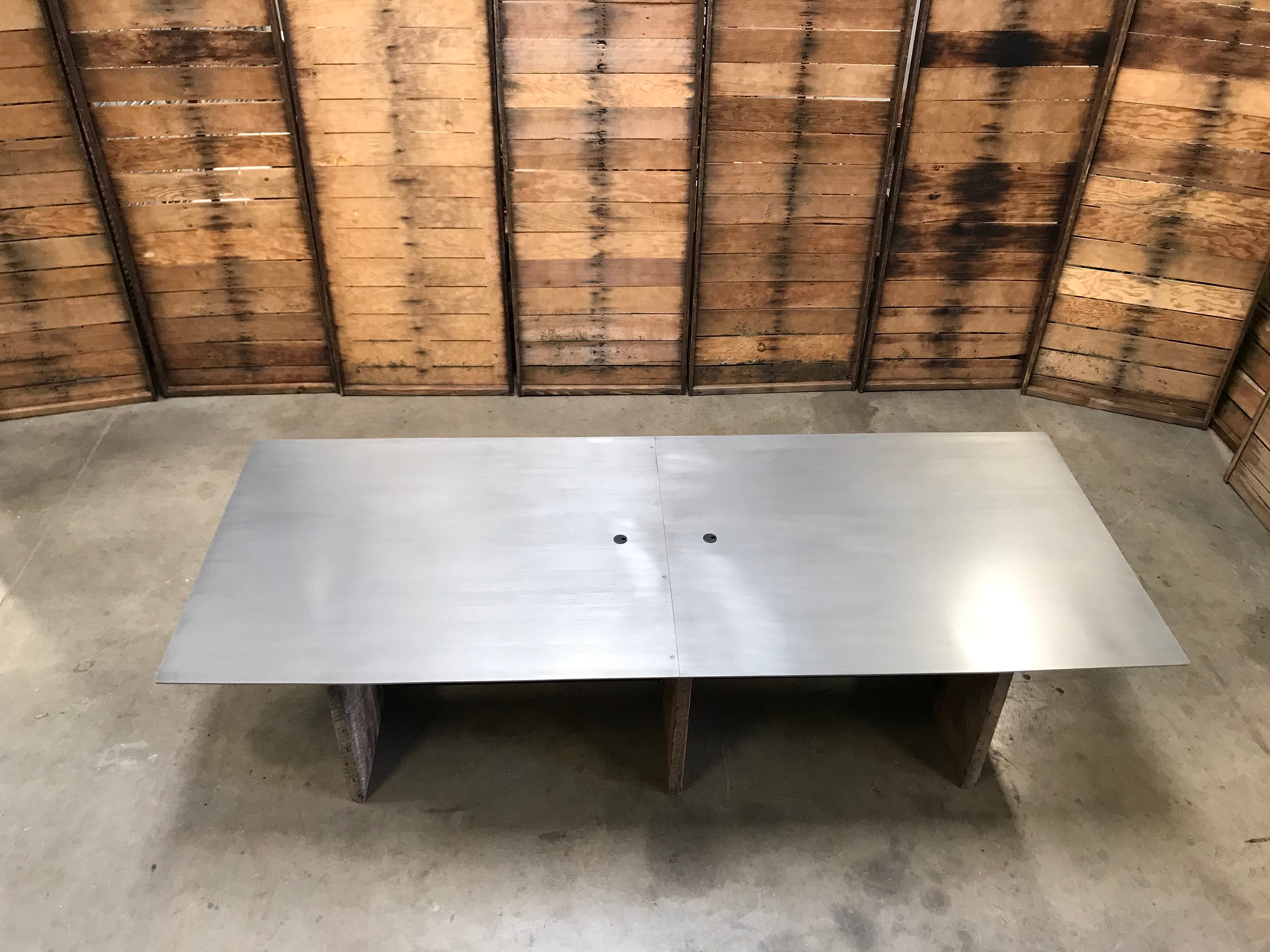 Steel Plate Conference Table Desk - Etsy