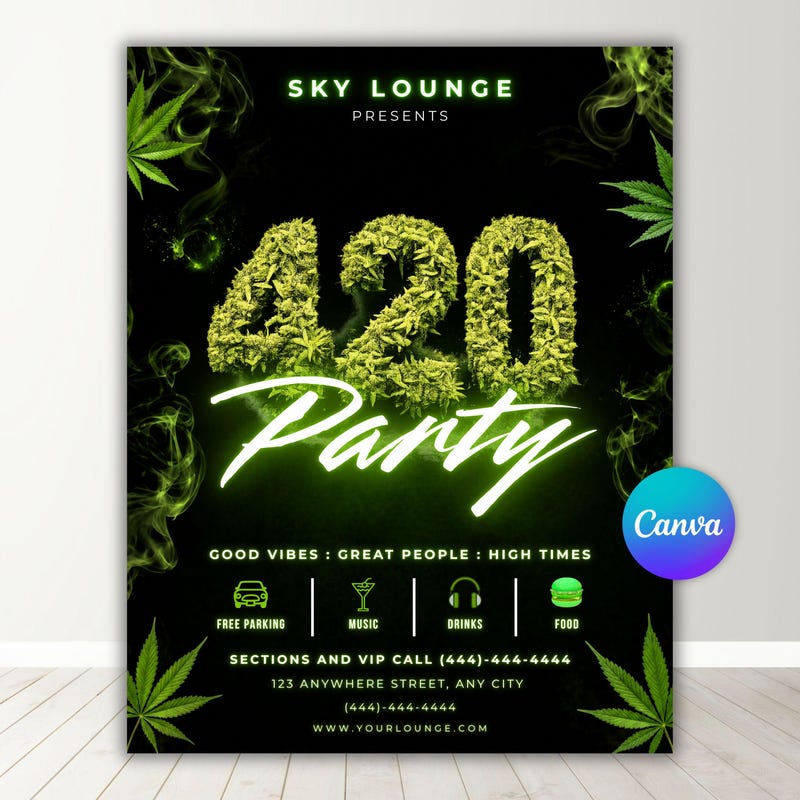 420 Flyers - Etsy
