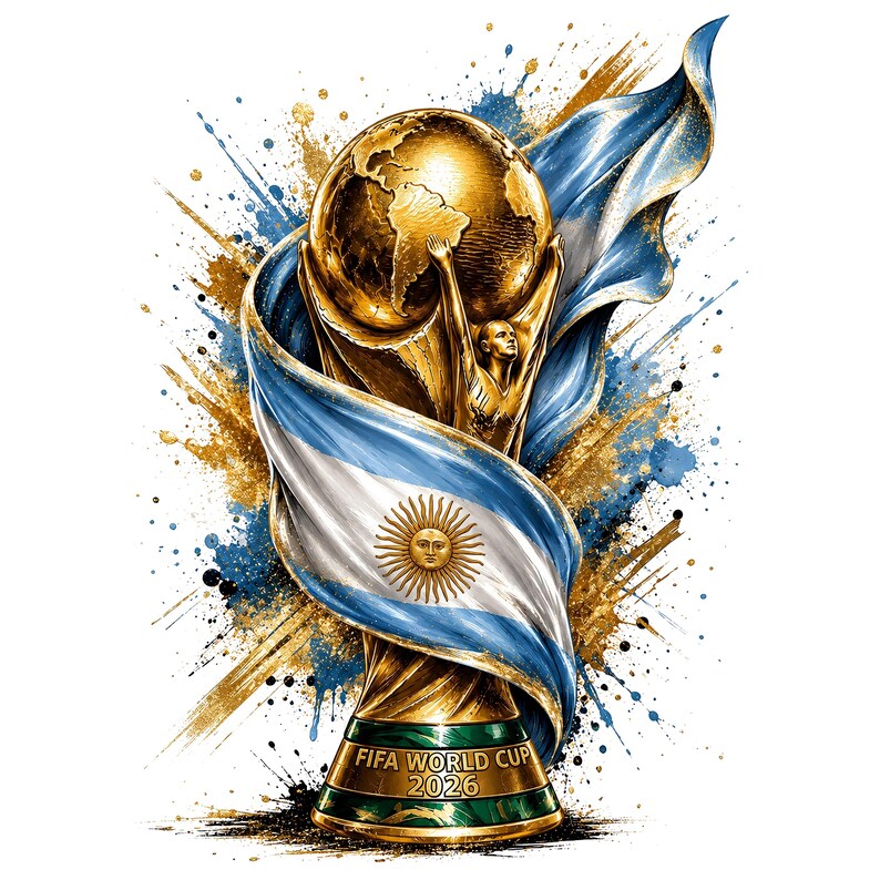 World Cup 2026 Trophy PNG Bundle Soccer Watercolor Splash Clipart World Cup 2026 Trophy PNG Bundle Soccer Watercolor Splash Clipart