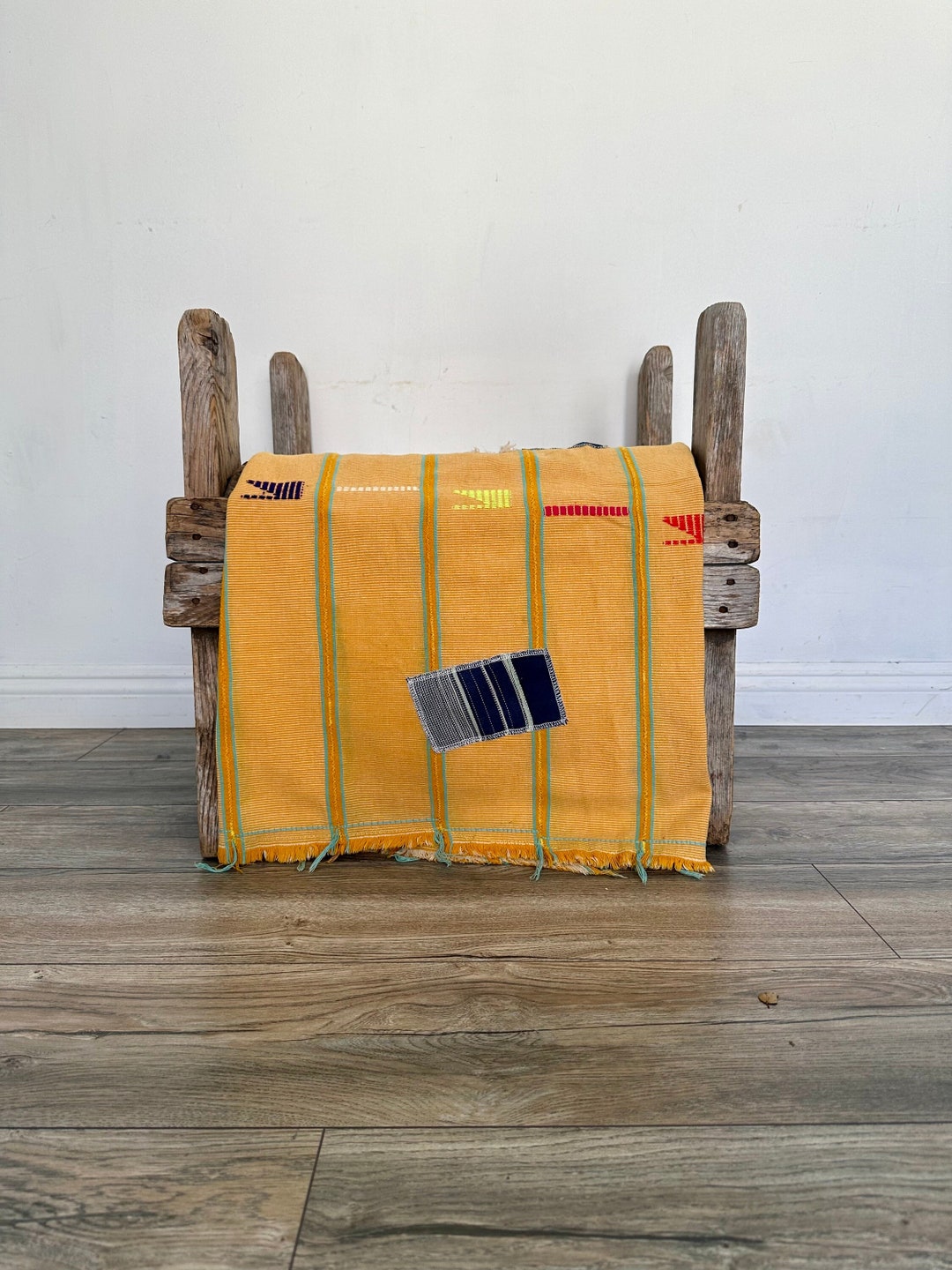 Rare Color De Baule Africa Fabric Patched Textile Cotton for Boho ...