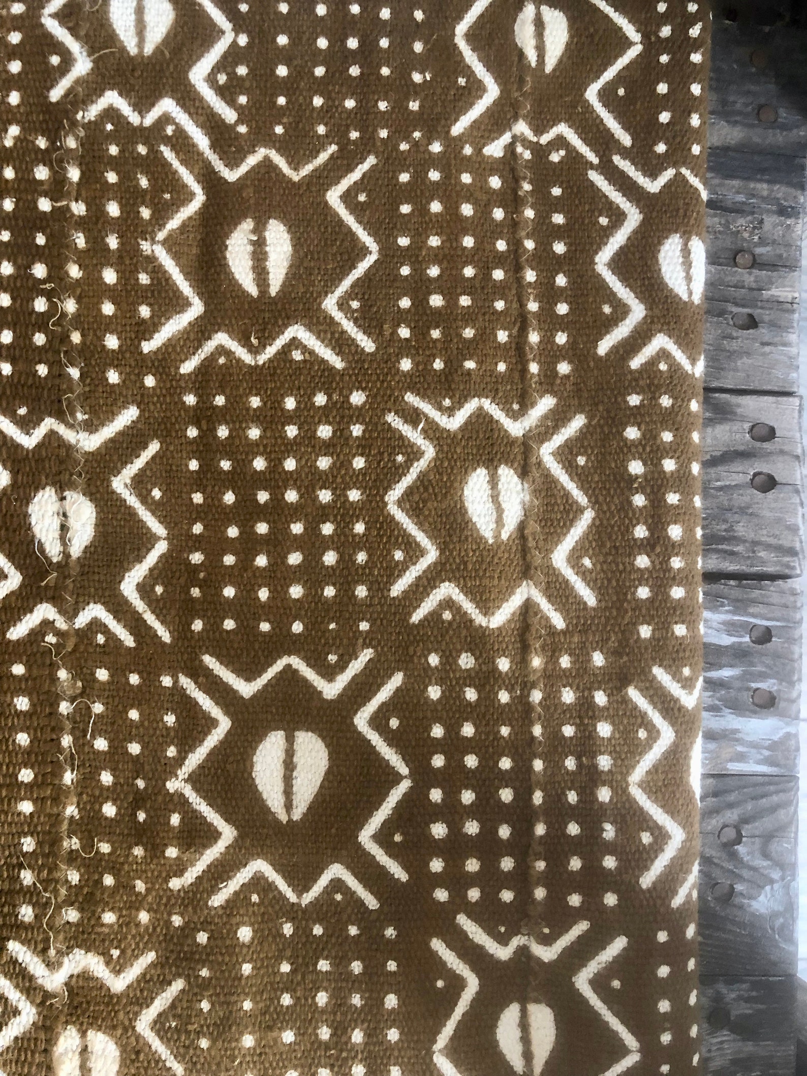 Mustard Printed Mud Cloth African Print Fabric Geometric - Etsy
