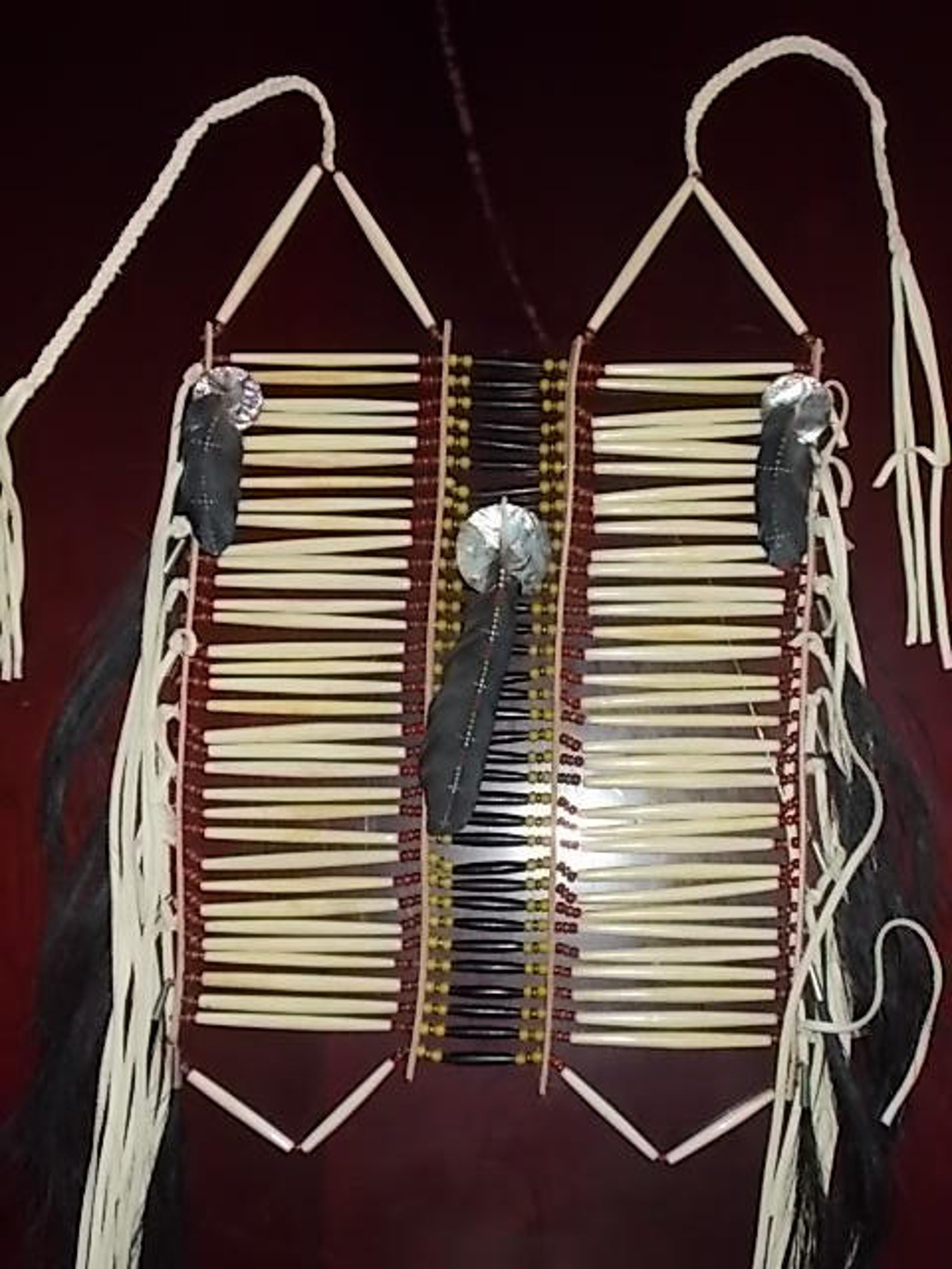 Native American Inspired Design Lakota Sioux Breastplate ozuie Wanati ...