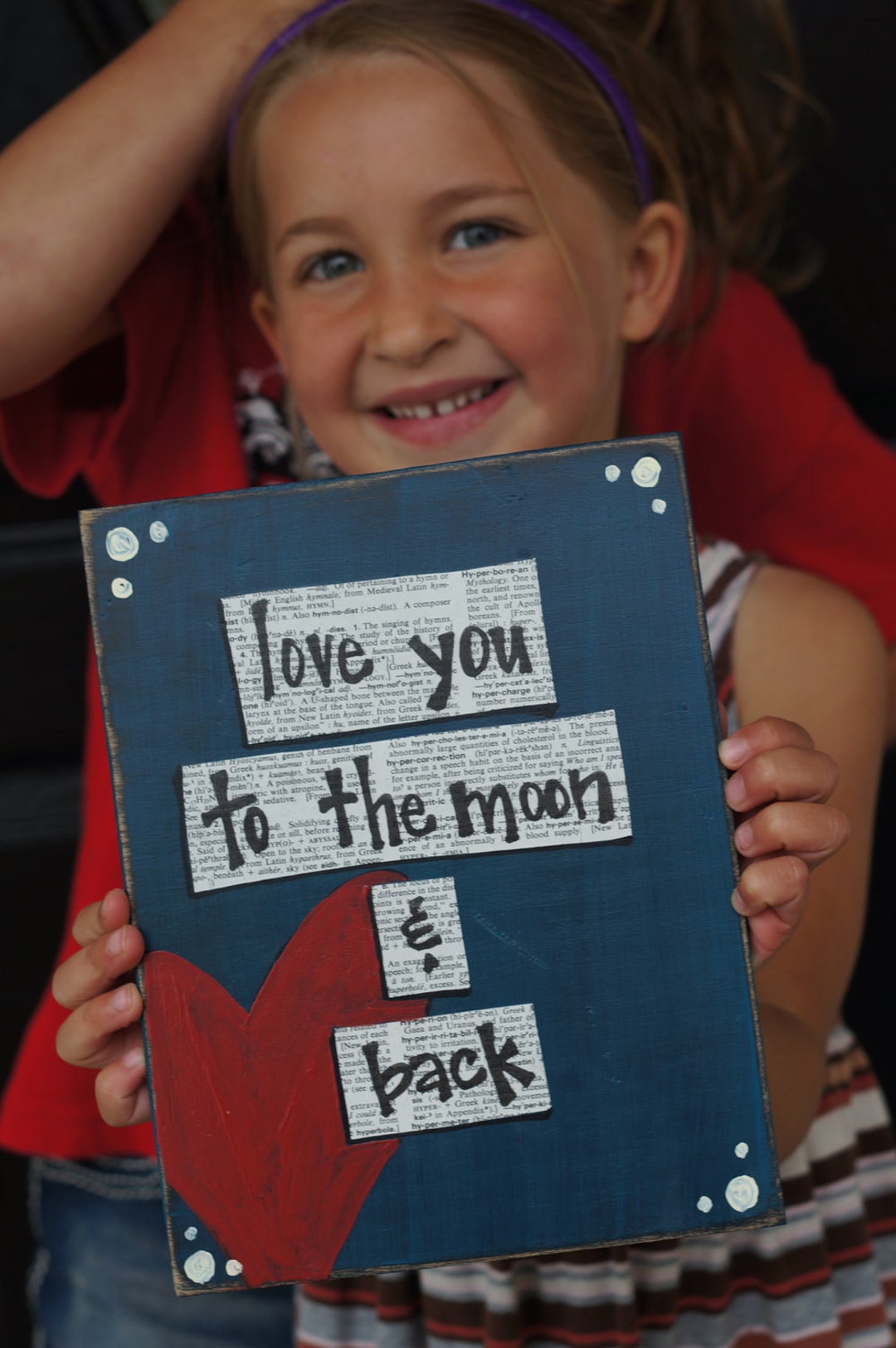 Love You to the Moon and Back Father's Day Card - Etsy