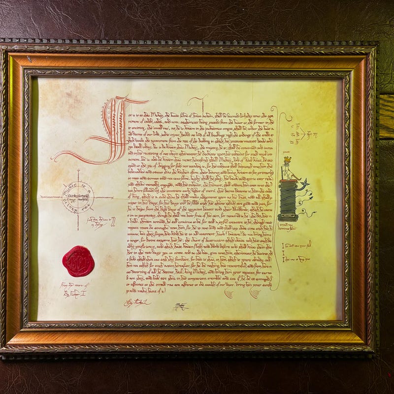 Medieval Calligraphy - Etsy UK