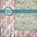 Wedding Digital Scrapbook Paper pack Shabby Chic wedding rose | Etsy