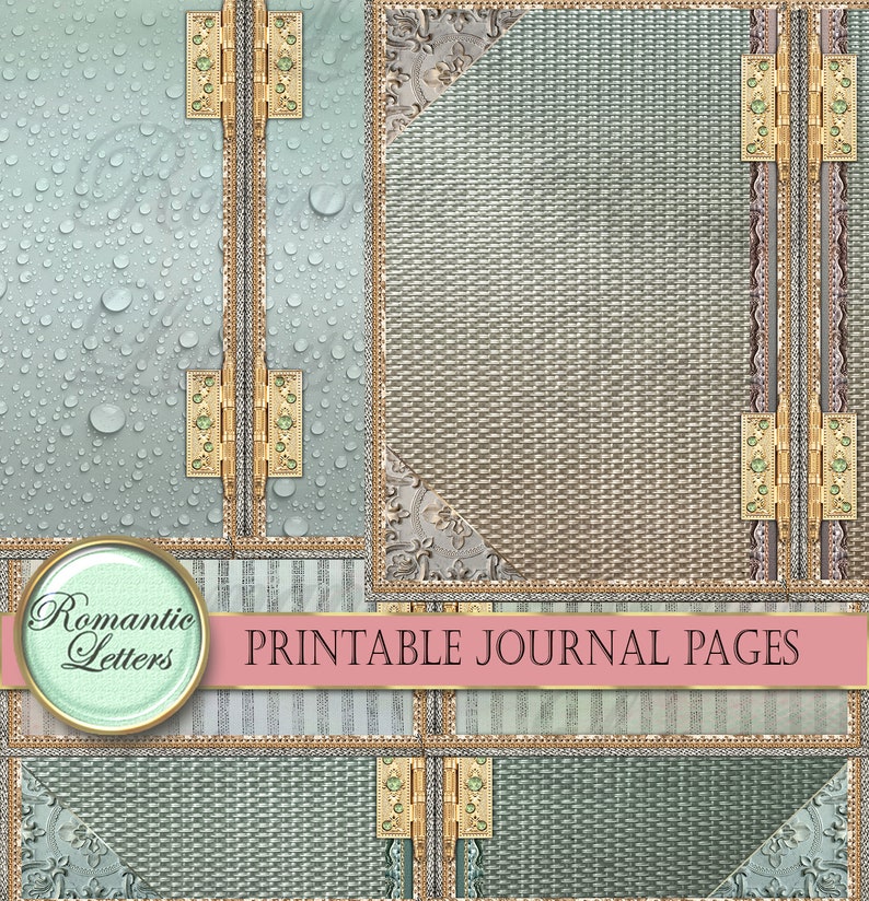 Printable Junk Journal Kit Printable Junk Journal Paper Craft - Etsy
