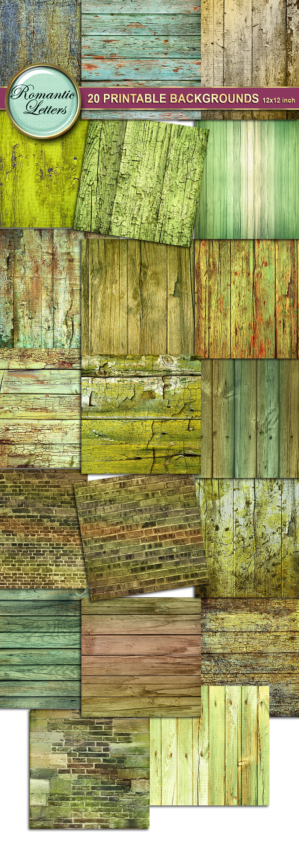 Autumn Wood Digital Texture Digital Scrapbook Paper Background | Etsy