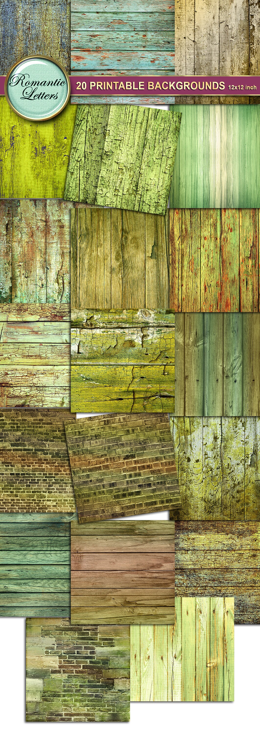 Autumn Wood Digital Texture Digital Scrapbook Paper Background | Etsy