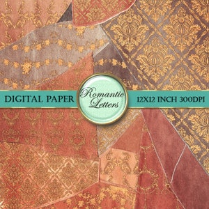 Digital Paper Pack Scrapbook Background Paper Pack Digital Backdrop ...