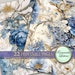 Floral Digital Scrapbook Paper Pack Shabby Chic Flower Digital ...