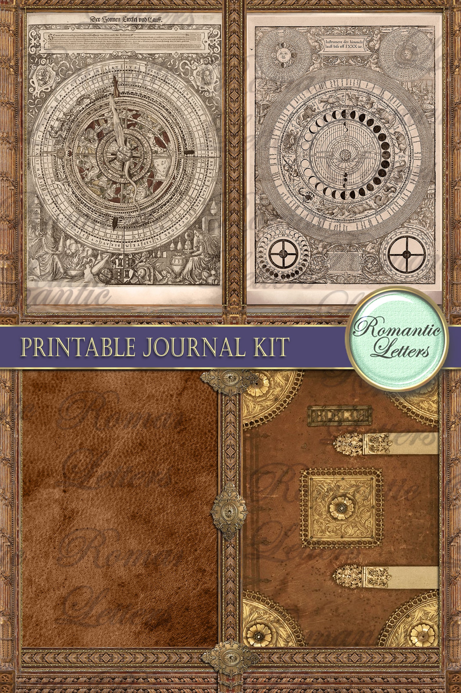 Printable Travel Journal Kit Digital Scrapbooking Printable - Etsy