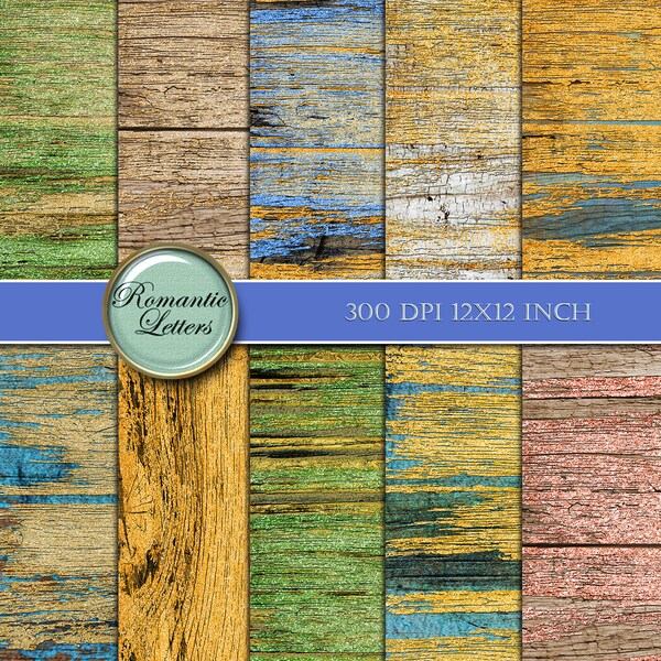 Wood Digital Paper - Etsy