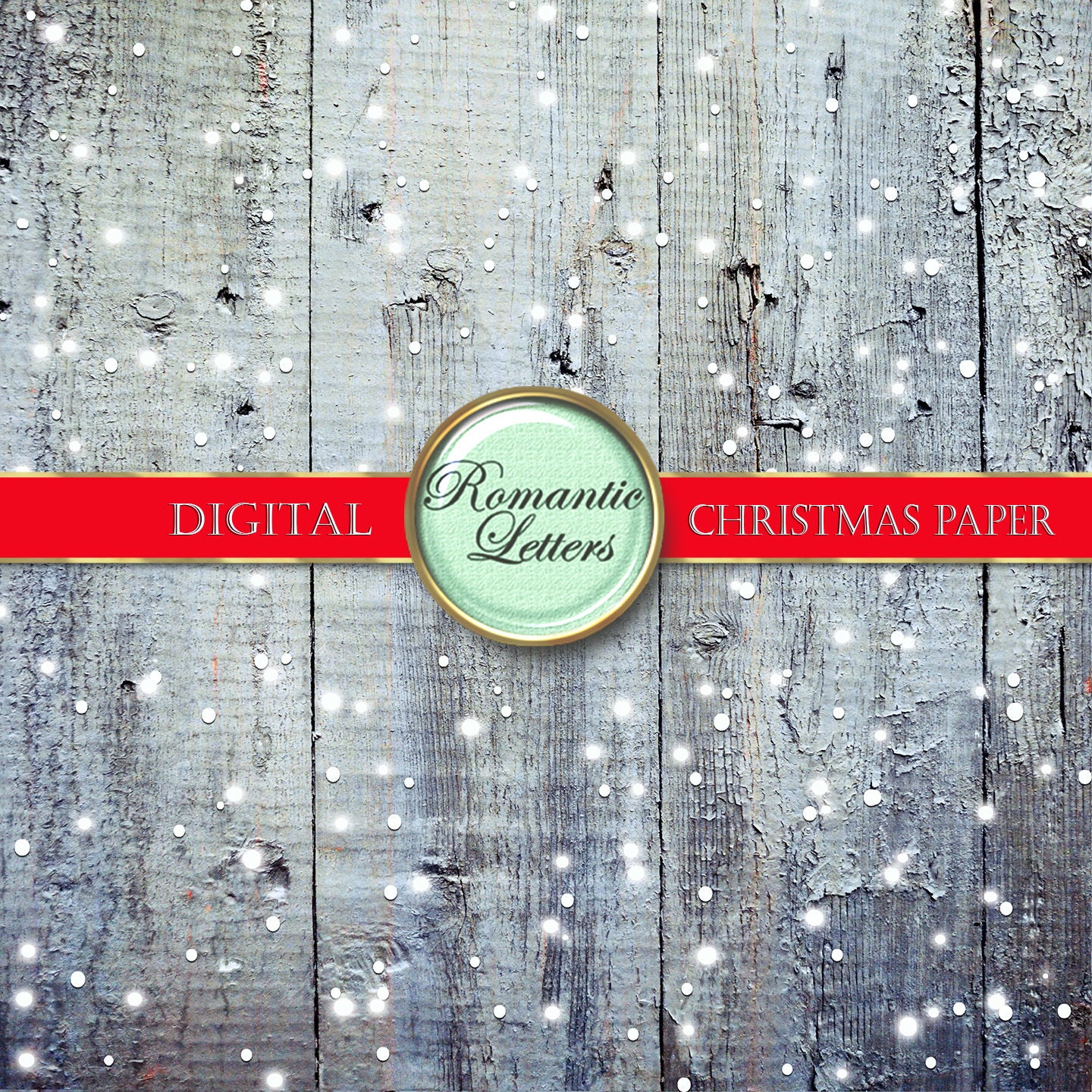 Snow Digital Paper Digital Winter Scrapbook Paper Pack Winter Digital ...