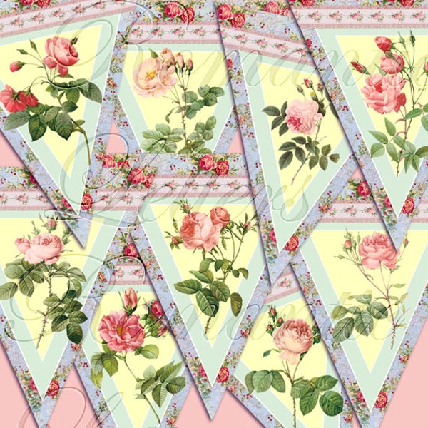 Shabby Chic Banner - Etsy