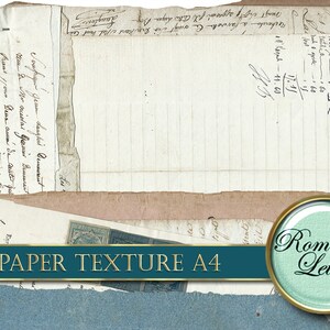 Vintage Digital Paper Pack Scrapbook Background Pages Digital Printable ...