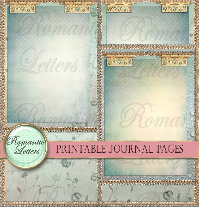 Printable Junk Journal Kit Printable Junk Journal Paper Craft - Etsy