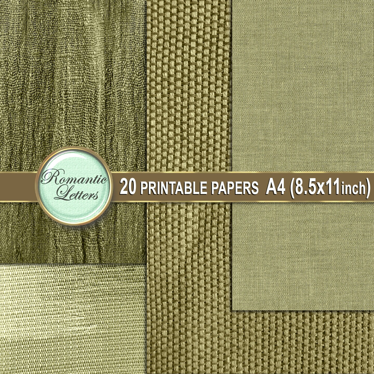 Digital printable scrapbook paper pack journal pages | Etsy