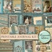 Printable Junk Journal Kit Digital Scrapbooking Paper Printable Journal ...