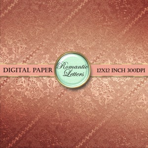 Vintage Digital Paper Pack Scrapbook Album Background Paper Printable ...