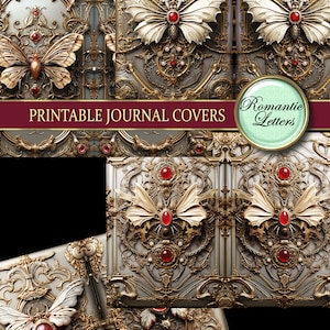 Printable Journal Covers Digital Scrapbooking Printable Junk Journal ...