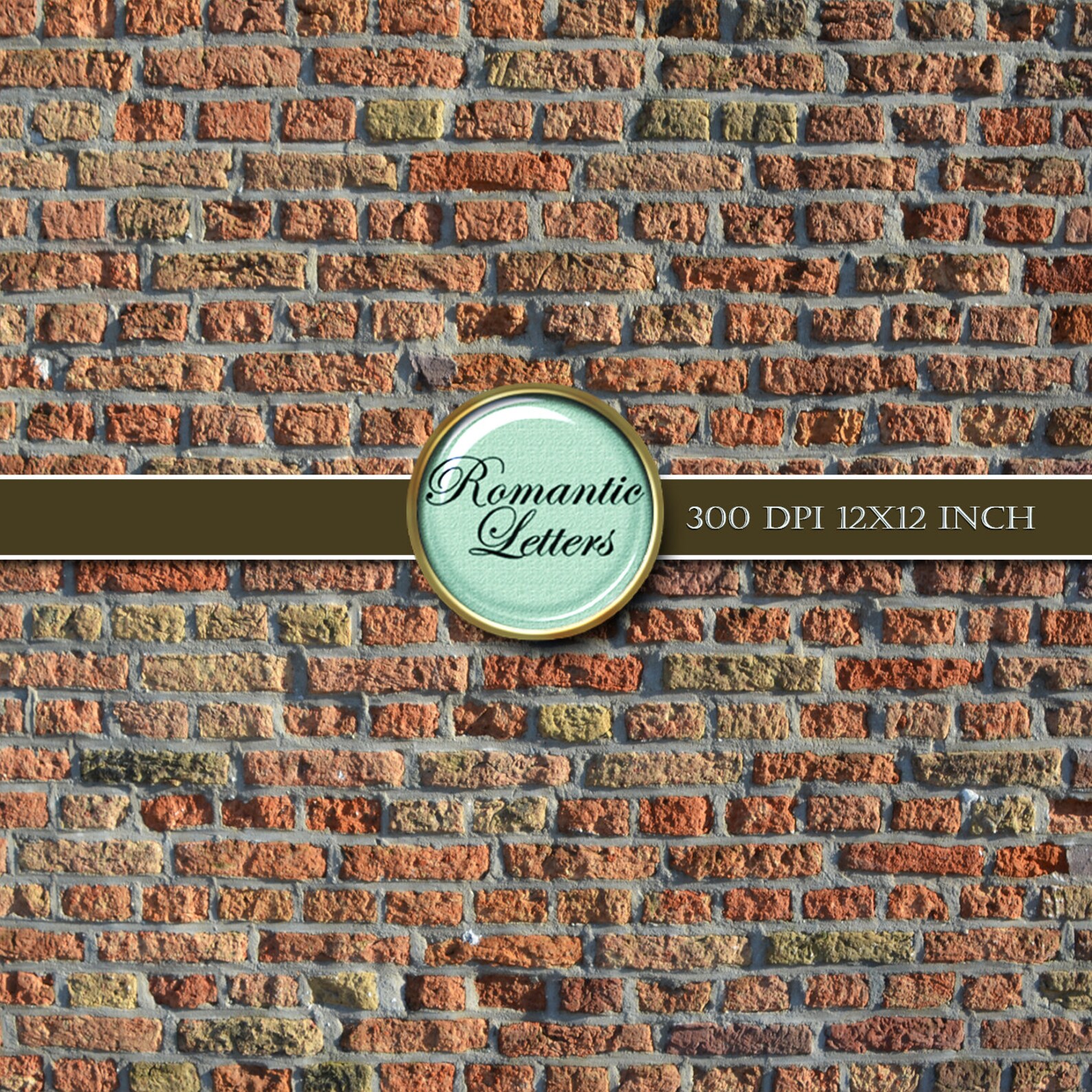 Brick Digital Paper Pack Scrapbook Brick Wall Texture Grunge | Etsy