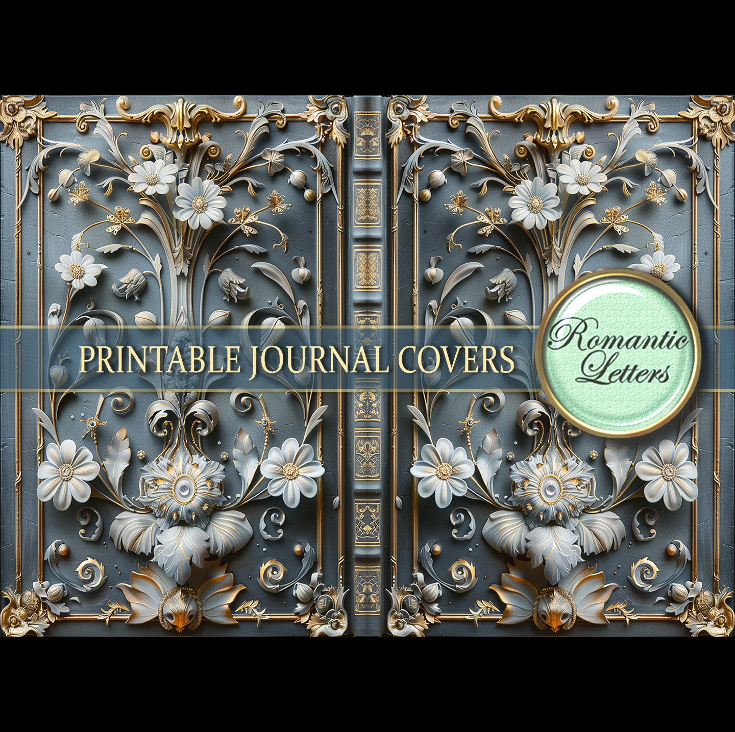 Printable Journal Covers Digital Printable Junk Journal Cover Old Book ...