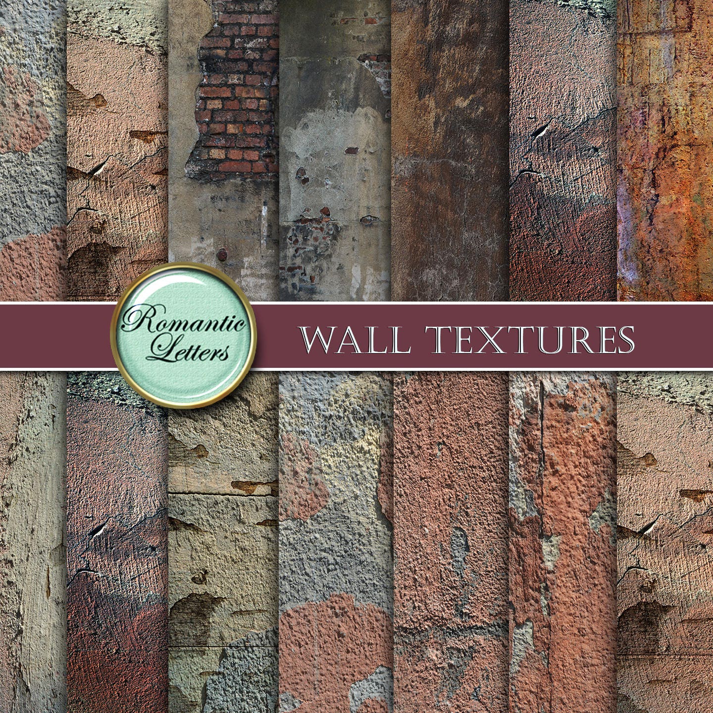 Wall Digital Texture Digital Newborn Photography Backdrop - Etsy