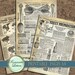 Printable Victorian Magazine Pages Digital Printable Paper Vintage ...