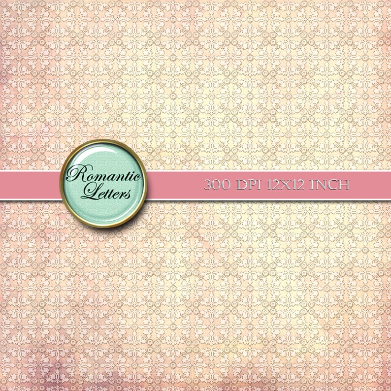 Digital Scrapbook Paper Pack Digital Wedding Background Paper Digital ...