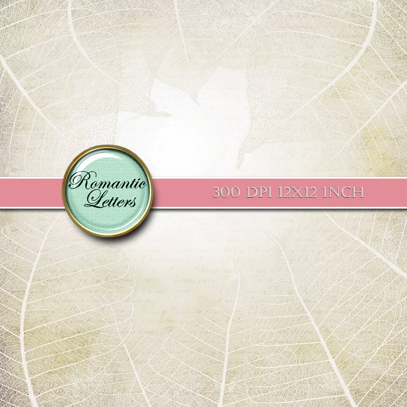 Digital Scrapbook Paper Pack Digital Wedding Background Paper - Etsy