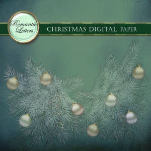 Christmas Digital Paper Christmas Digital Scrapbook Paper Pack ...