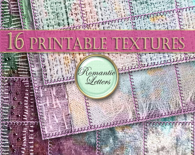 Digital Printable Scrapbook Paper Pack Newborn Album Background Paper ...