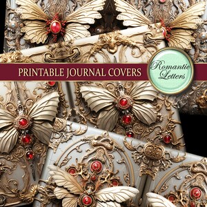 Printable Journal Covers Digital Scrapbooking Printable Junk Journal ...