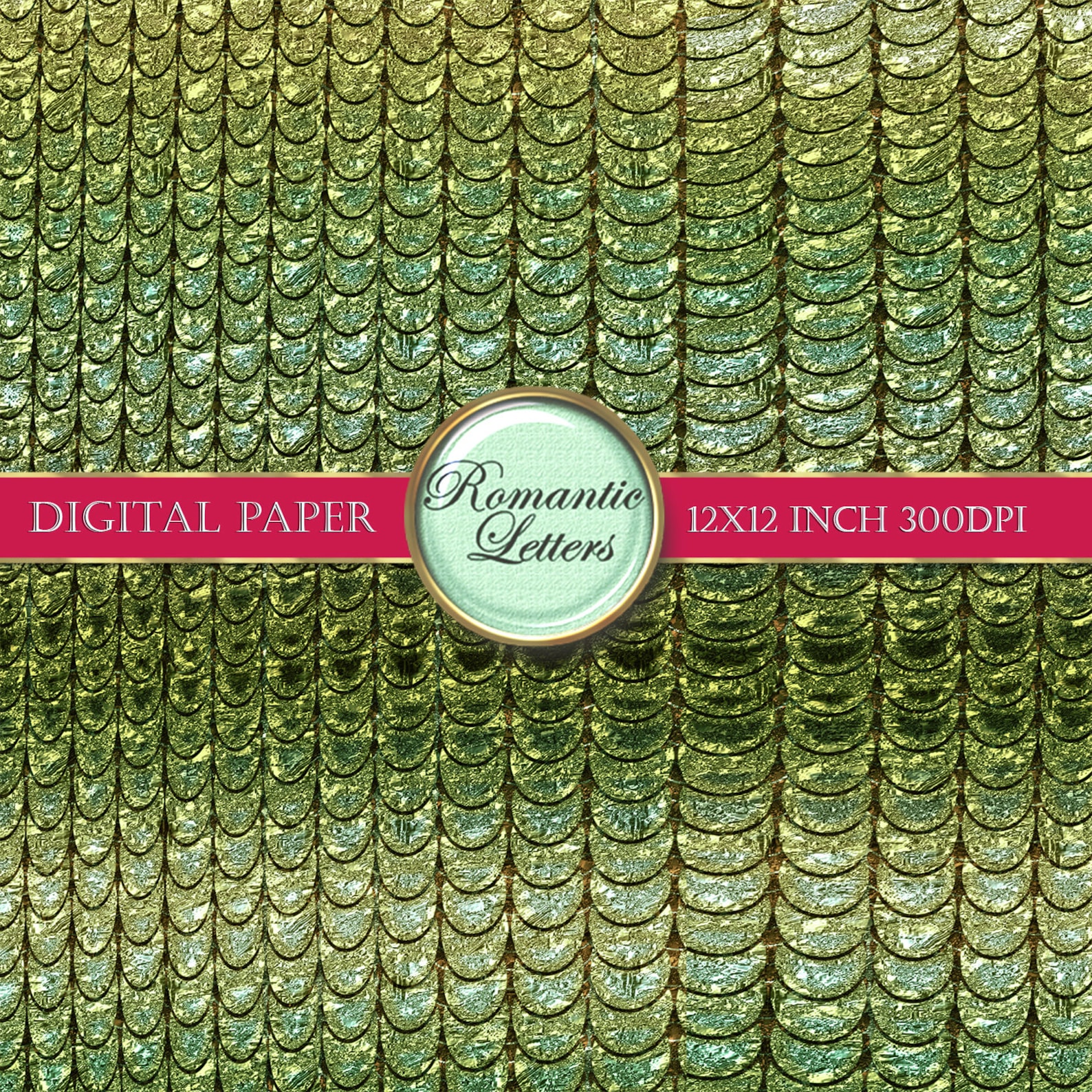 Mermaid Scales Digital Paper Fish Scales Texture Digital Gold - Etsy