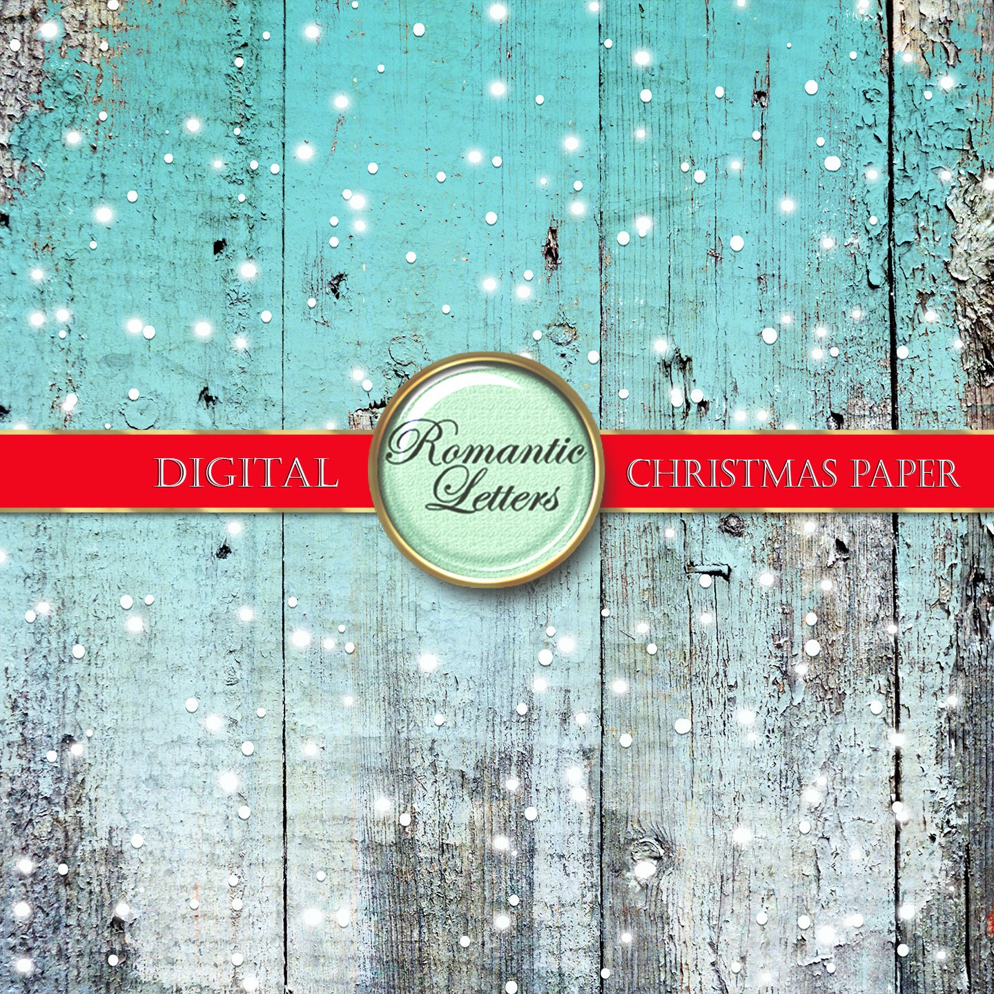 Snow Digital Paper Digital Winter Scrapbook Paper Pack Winter Digital ...