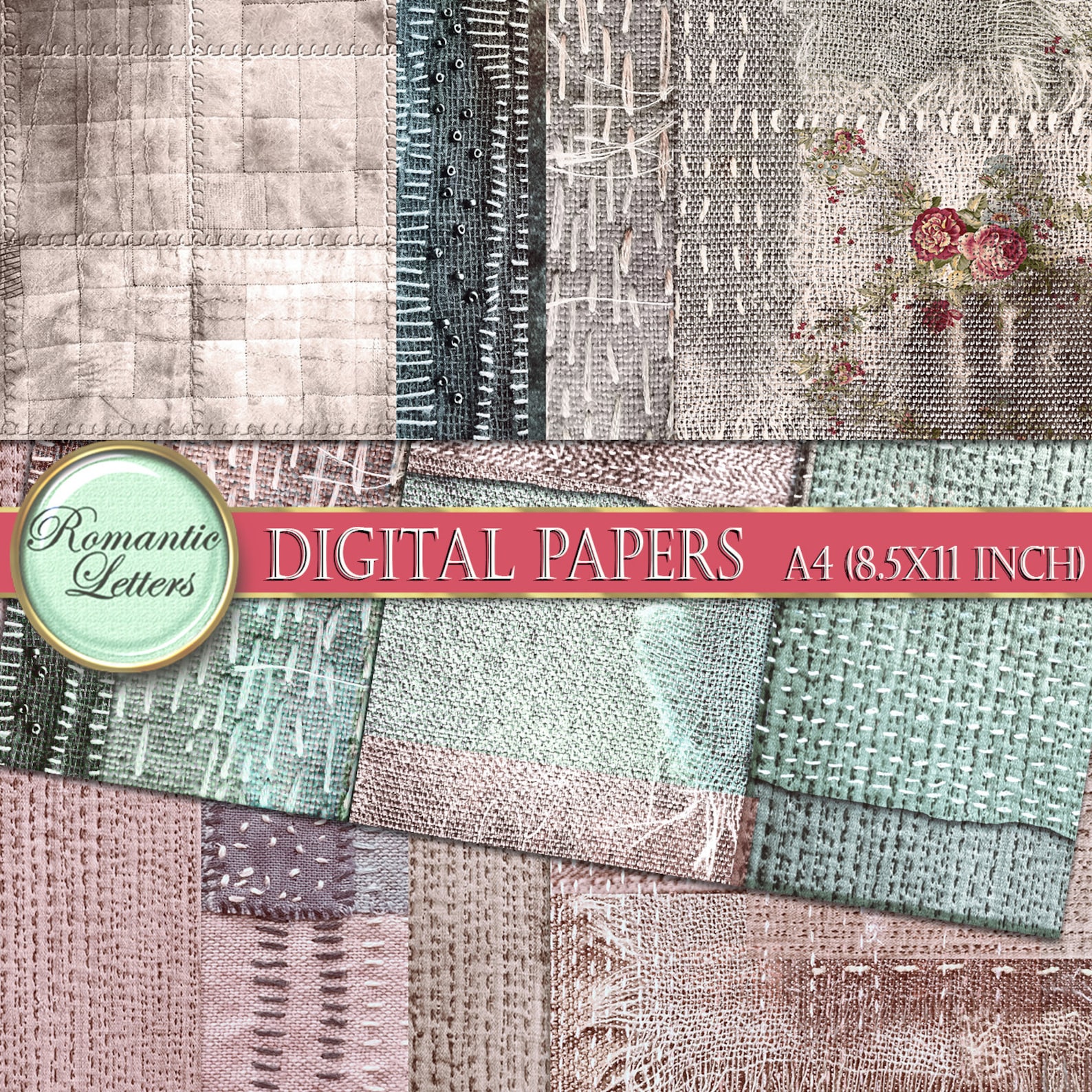 Digital Printable Craft Paper Digital Scrapbook Paper - Etsy