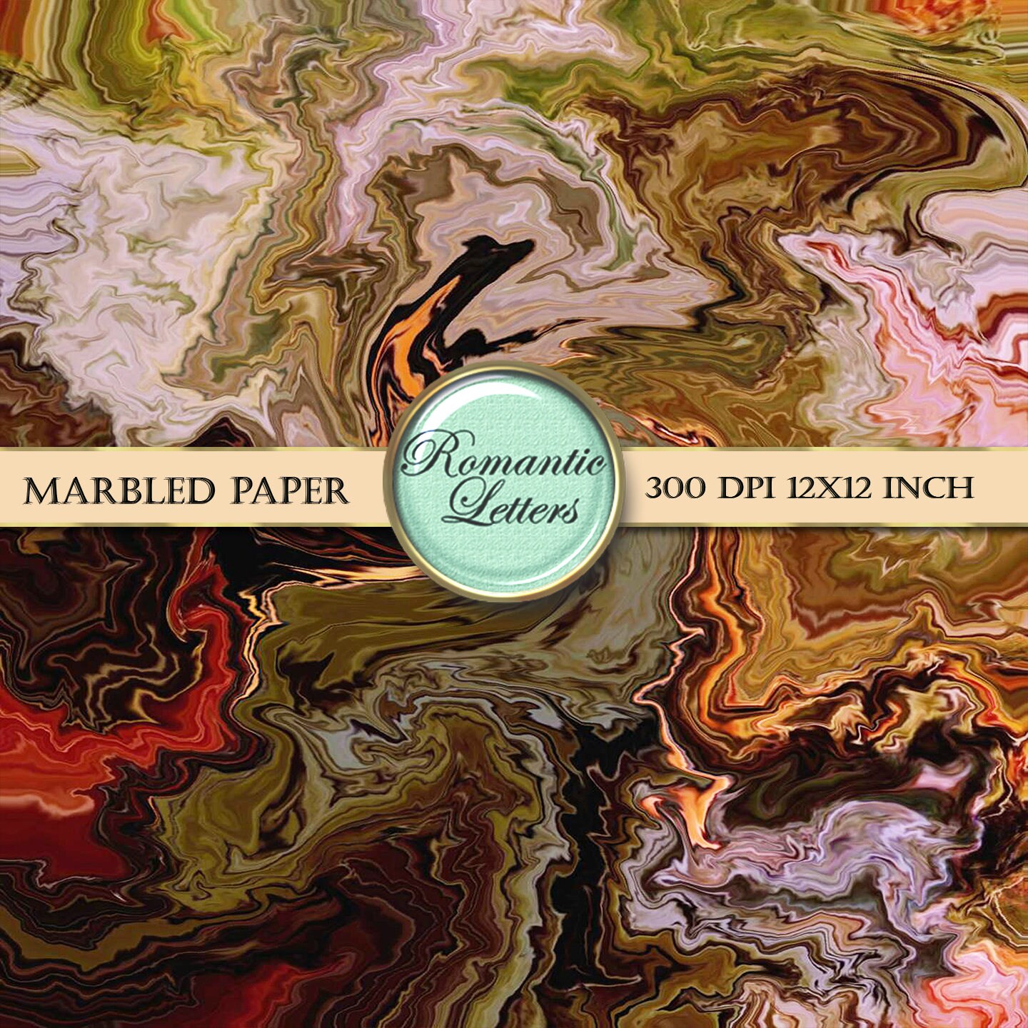 Marbled Digital scrapbook paper pack Red digital papers | Etsy