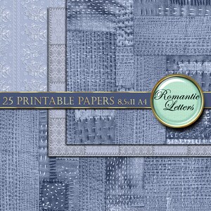 Digital Printable Scrapbook Paper Pack Printable Craft Paper A4 8.5 X ...