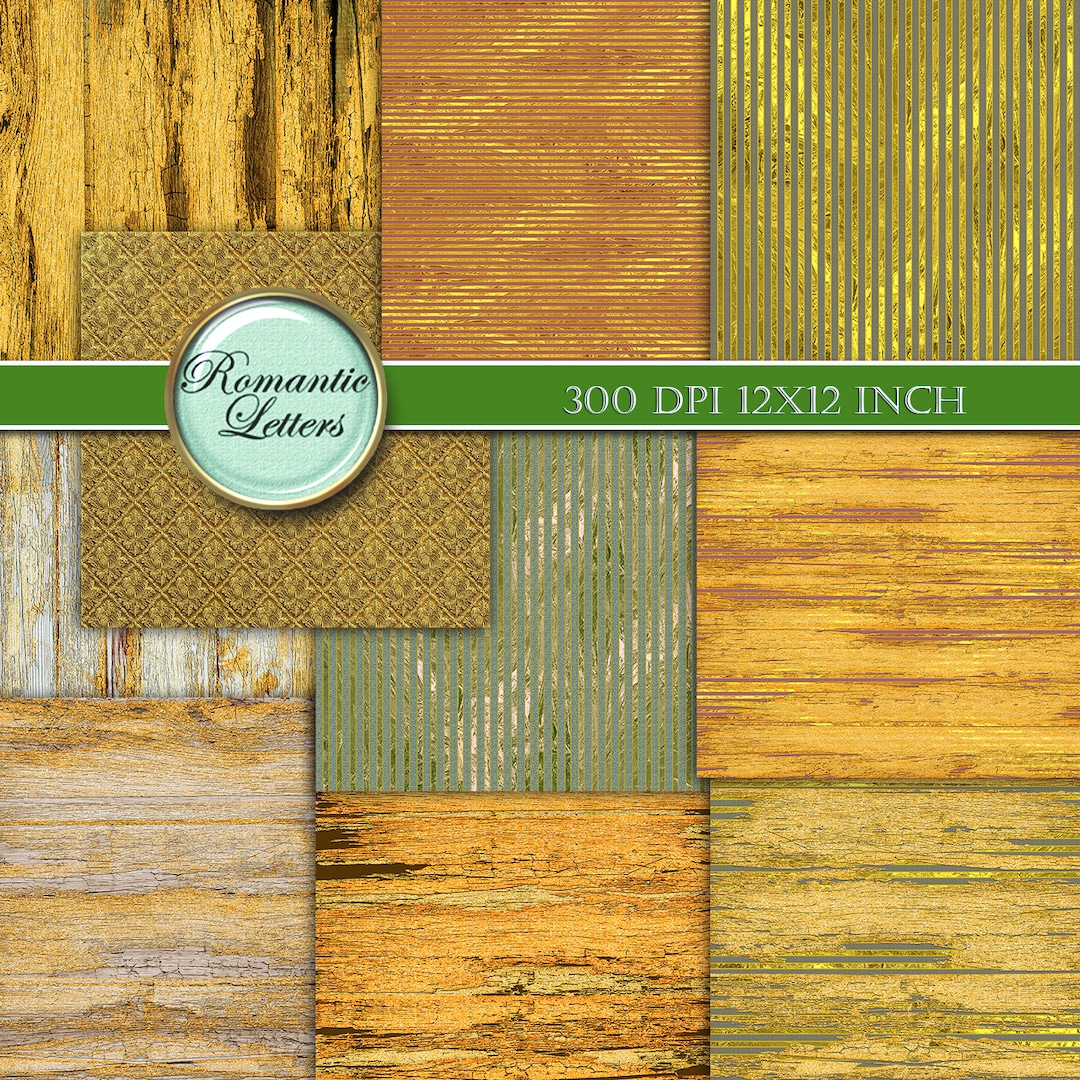 Gold Texture Digital Paper Gold Foil Background Golden Printable ...