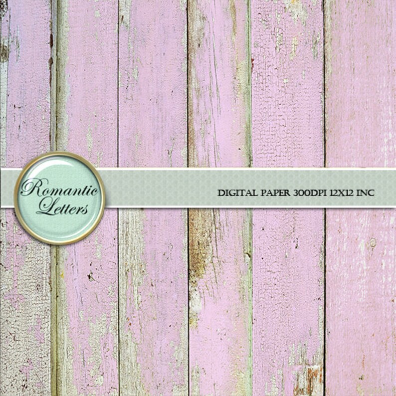 Wood Digital Paper Pack Pastel Pink Digital Background Paper - Etsy