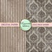 Digital Scrapbook Paper Pack Background Digital Vintage Paper - Etsy