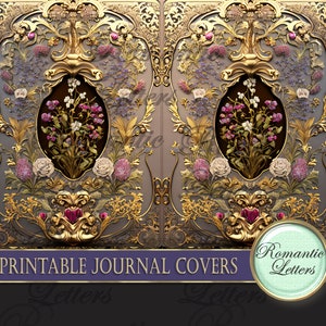 Printable Journal Covers Digital Scrapbooking Printable Junk Journal ...