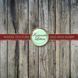 Wood Digital Paper Dark Wood Texture Digital Scrapbook Paper Pack ...