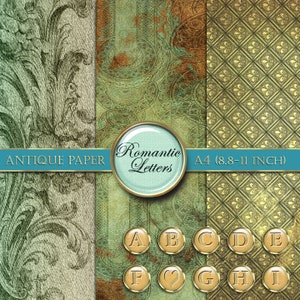 Digital Scrapbooking Paper Pack Leather Printable Decoupage Paper ...