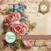 Floral Digital Scrapbook Paper Pack Shabby Chic ROSE Flowers Digital ...