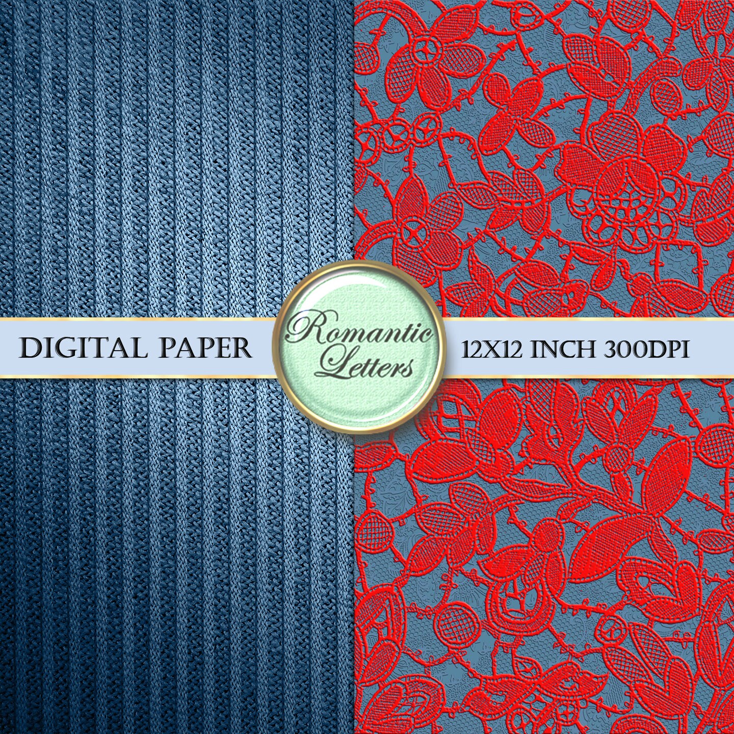 Digital Scrapbook Paper Digital Paper Red Digital Background | Etsy