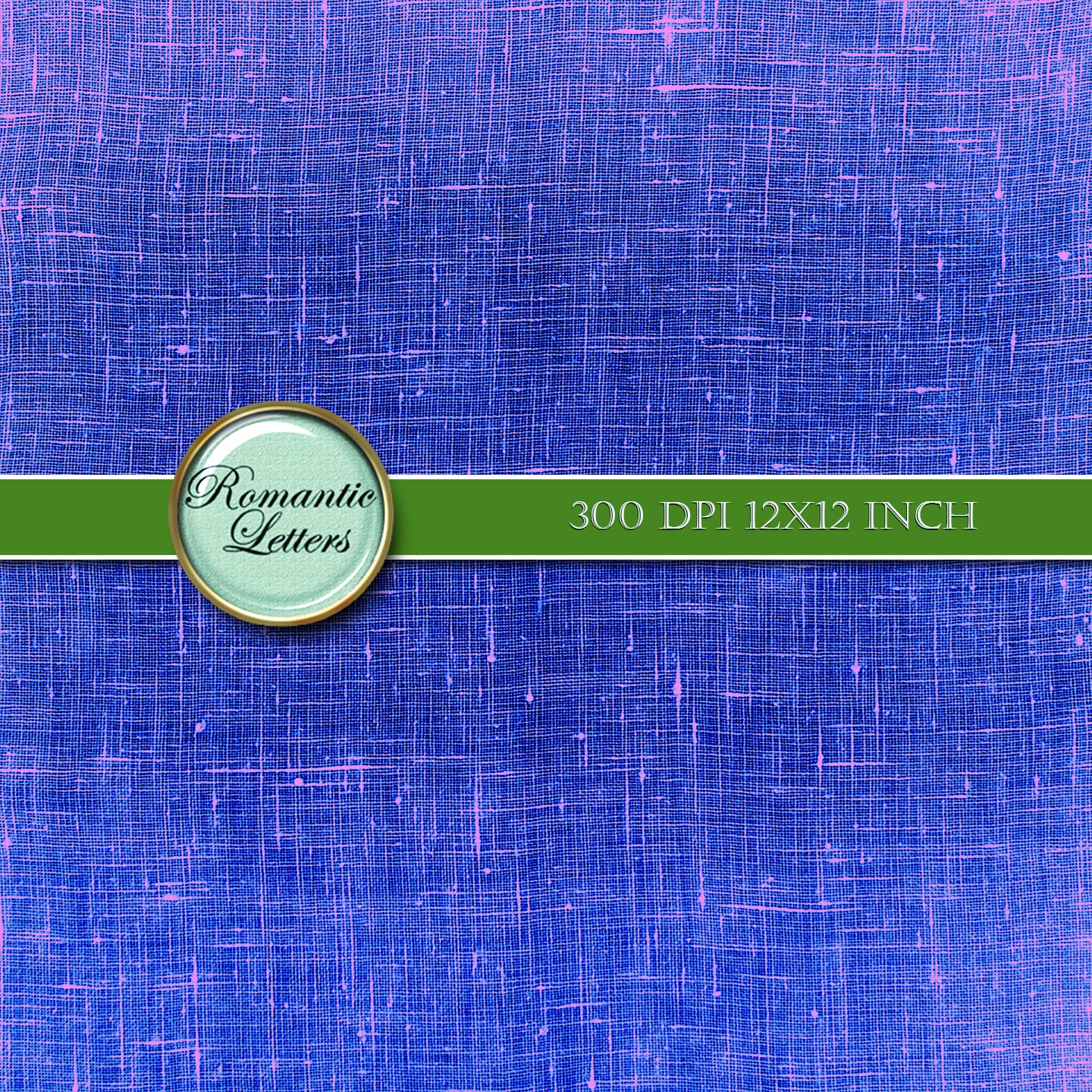 Digital paper pack blue linen texture digital scrapbooking | Etsy