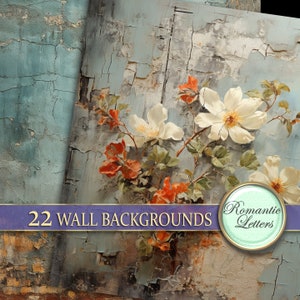 Brick Wall Digital Paper Pack Digital Photo Background Shabby Chic ...