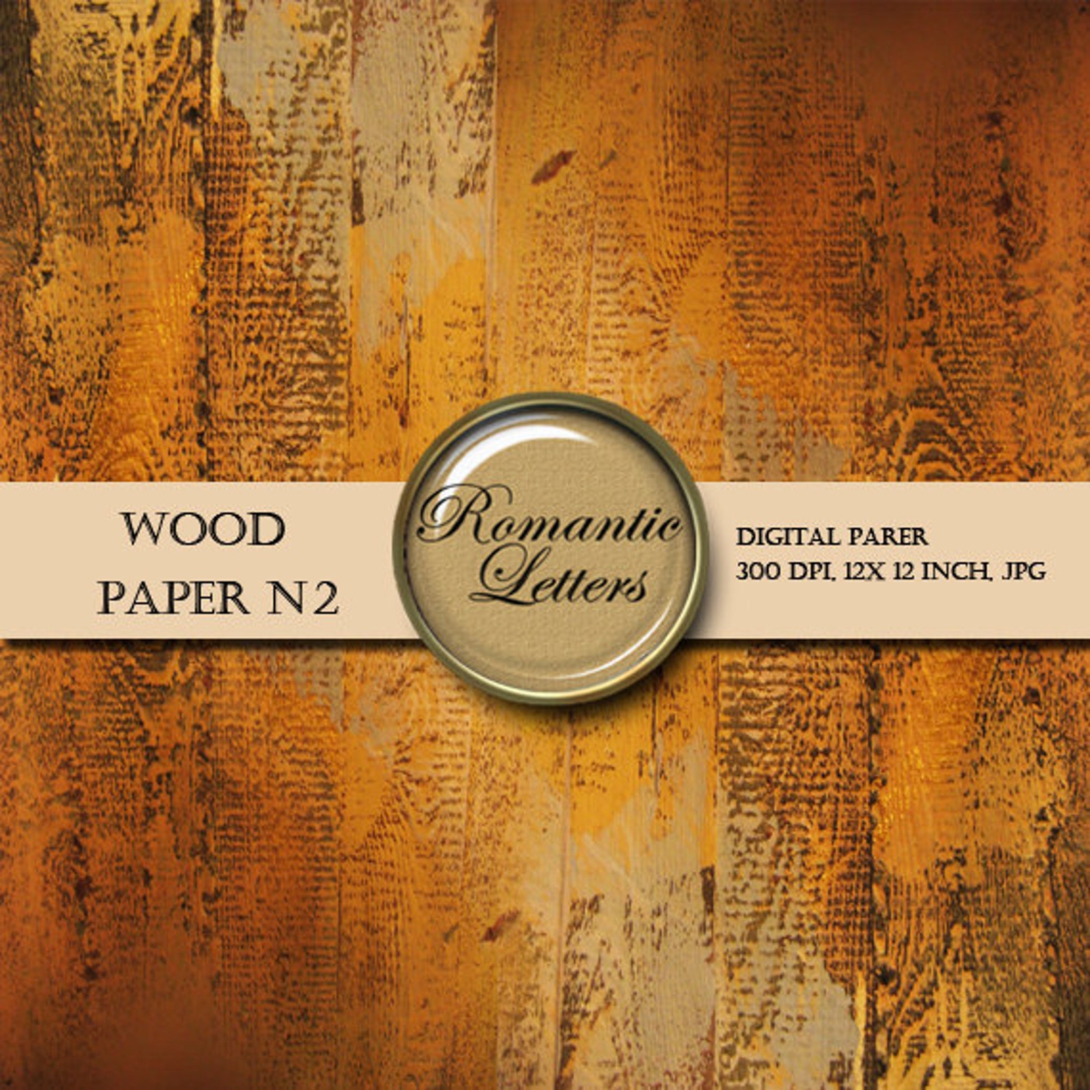 Digital Paper Wood Texture Background Digital Scrapbook Paper Digital ...